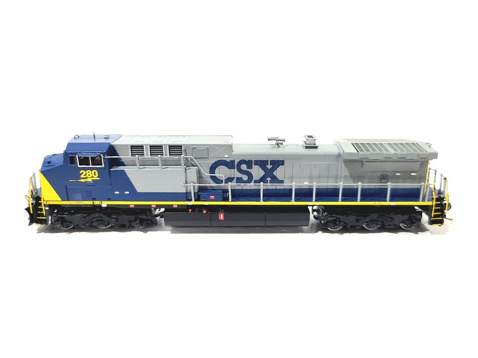 Overland OMI CSX GE CW44AC CSX Transportation #280 N Brass Model #2884. ...