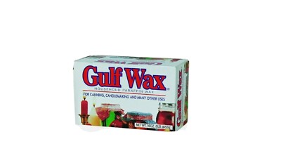 Gulfwax Household Paraffin Wax Gulf Wax canning candle making 16oz (1lb ...