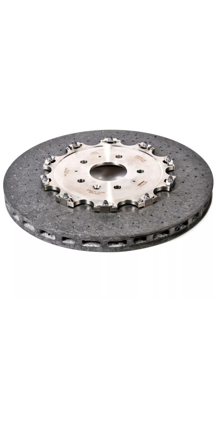 New GM Brembo Rear Carbon Ceramic Rotor Disc 2015-19 Corvette Z06 388mm ...