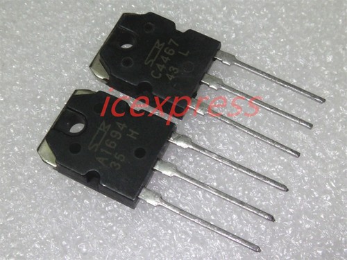 5pairs A1694 C4467 2SA1694 2SC4467 TO-3P 10PCS | eBay