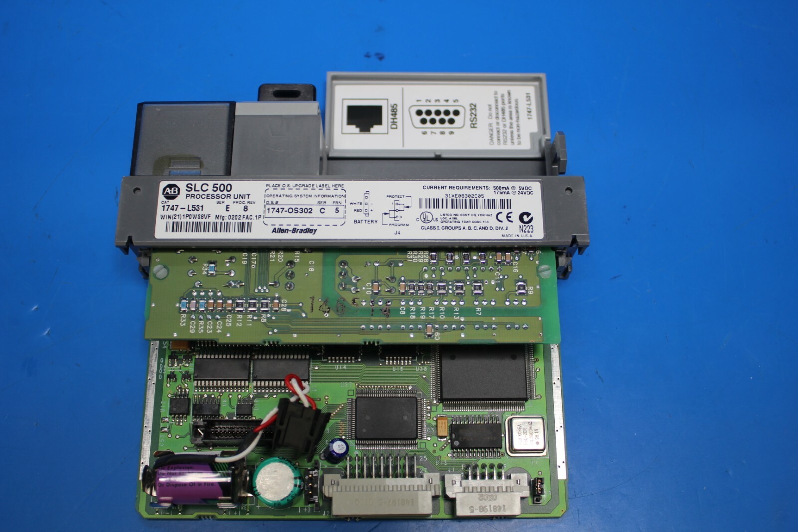 1747-L531 /E Allen Bradley SLC 500 5/03 PLC 12K CPU MODULE | eBay