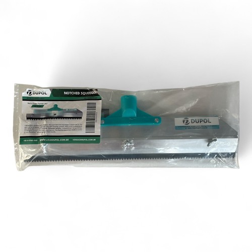DUPOL 16” Epoxy Notched Serrated Squeegee for Heavy Coatings & Floor ...