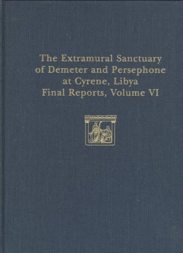 Museum Monograph Ser.: The Extramural Sanctuary of Demeter and ...