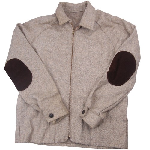 Vintage Brandless Mens Medium Wool Shirt Jacket Gray | eBay