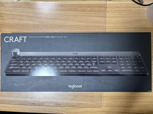 Logitech Craft Wireless Keyboard Bluetooth Usb Advanced Control ...