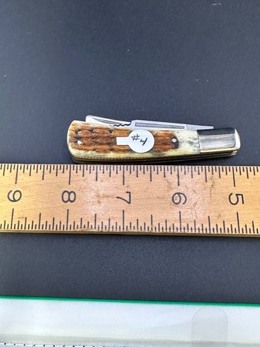 FROST CUTLERY Davy Crockett Trapper Pocket Knife | eBay