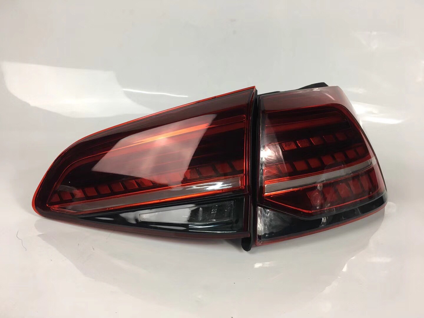 Dynamic Signal Tail Lamps Lights Tinted tailights FOR VW Golf MK7 R LED ...