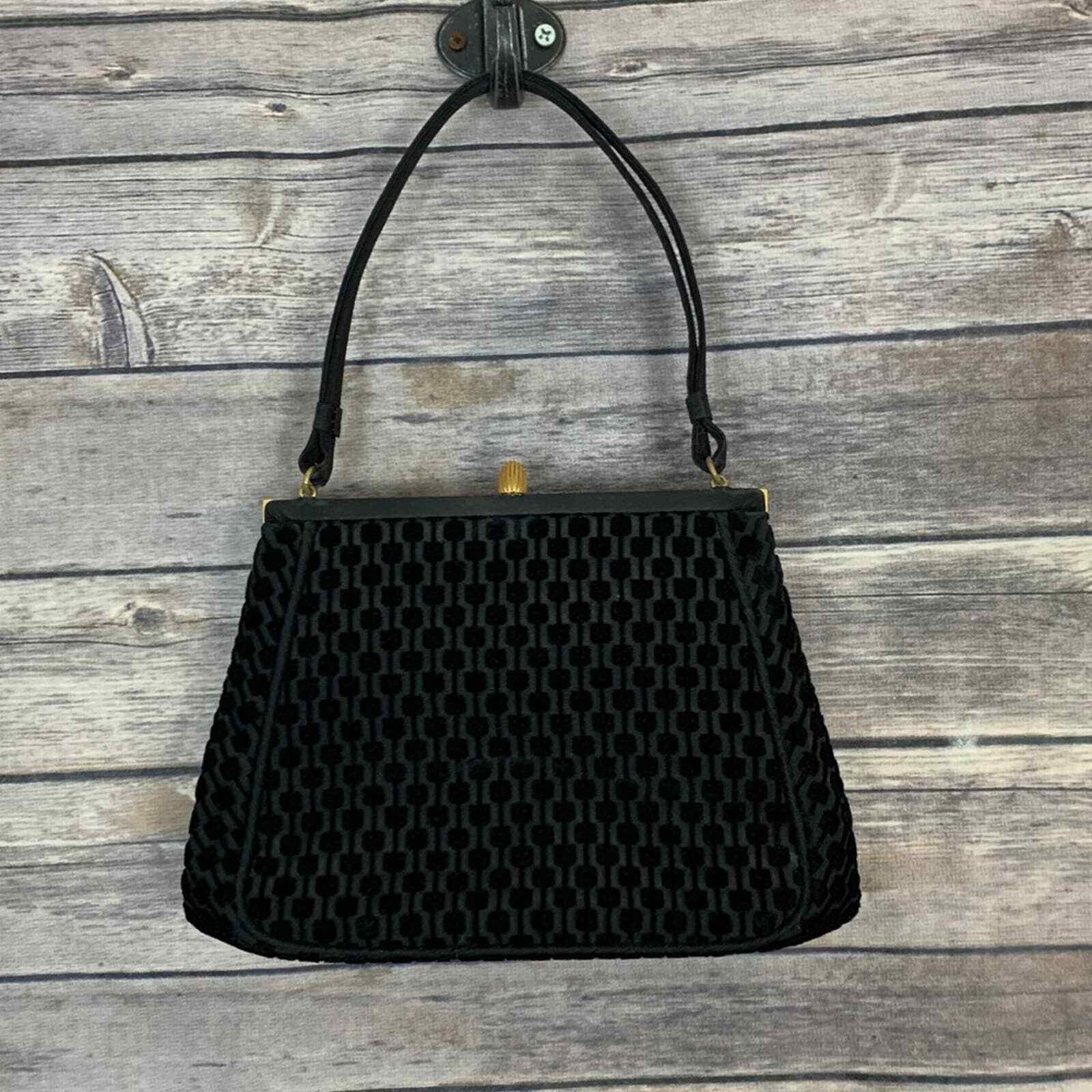 Vintage Coblentz Original Velvet Handbag - Gem