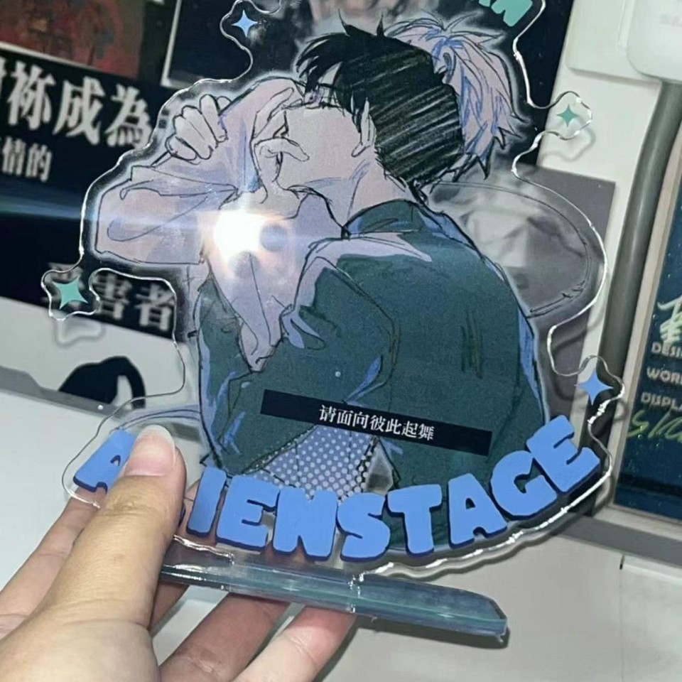 Anime Alien Stage ivan Acrylic Desktop Stand Figure Decor Gift Desktop ...