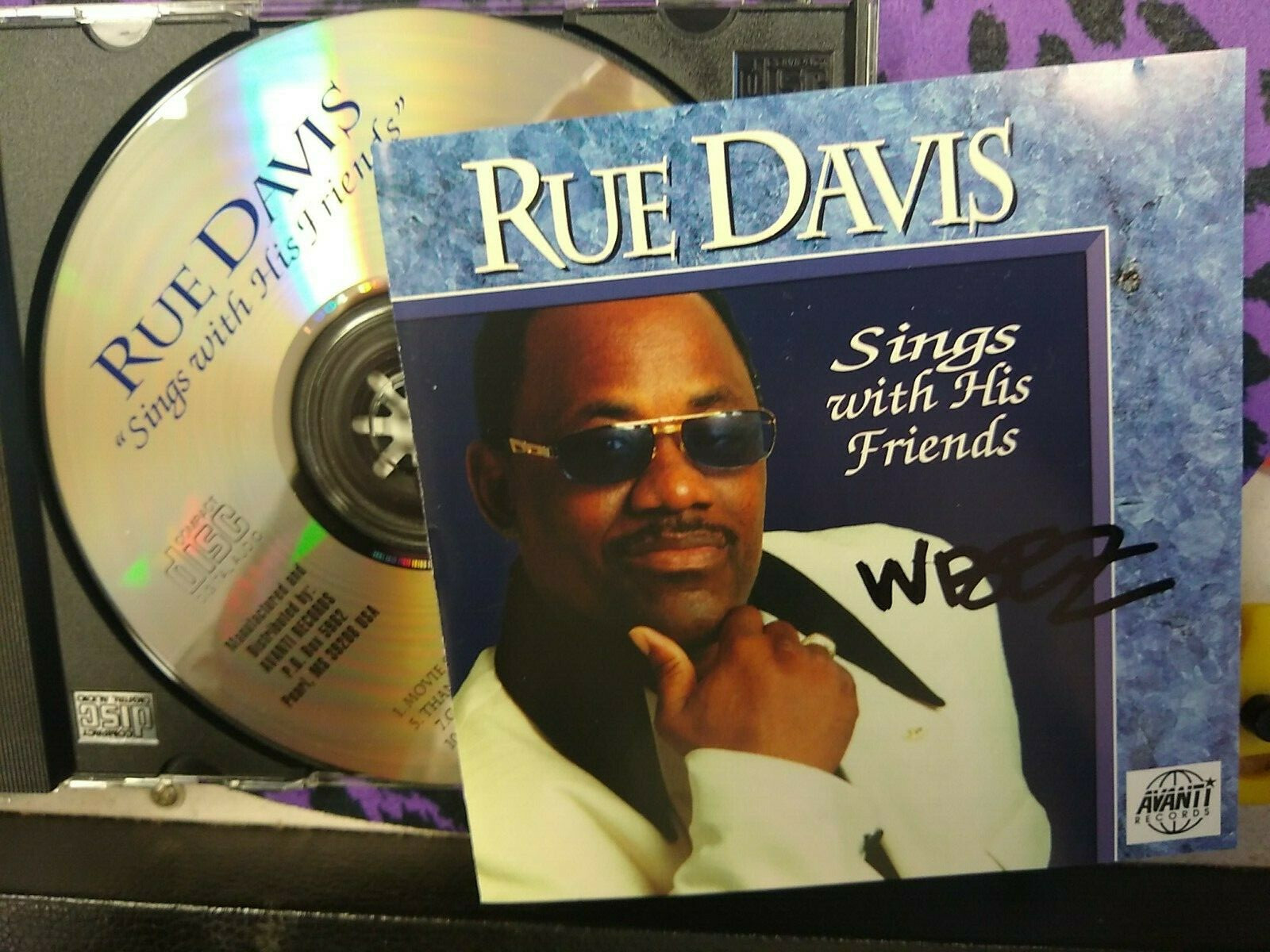 Sings with Friends by Rue Davis (CD, Nov-1998, Avanti Records (USA ...