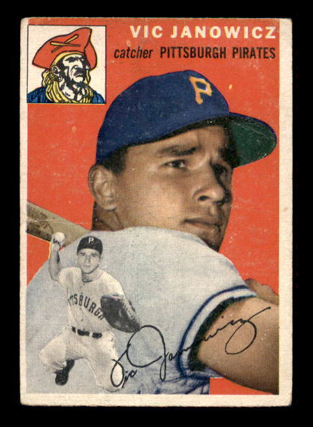 1954 Topps #16 Vic Janowicz Scan of the Card You'll receive Condition ...