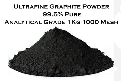 Ultrafine Graphite Powder 99.5% - Analytical Grade 1Kg 1000 Mesh | eBay