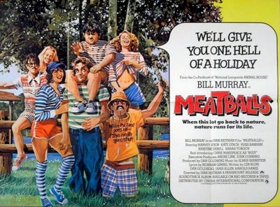 Meatballs Bill Murray Movie Poster