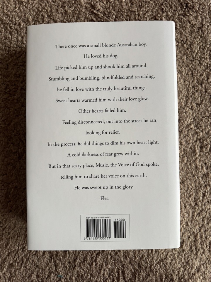 Flea Acid For The Children Memoir Signed Book 1st Edition With ...