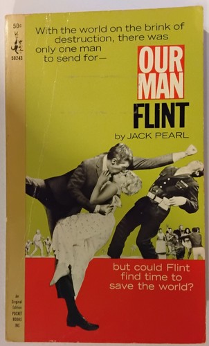 1965 OUR MAN FLINT by Jack Pearl 1st Pocket 50243 Paperback | eBay