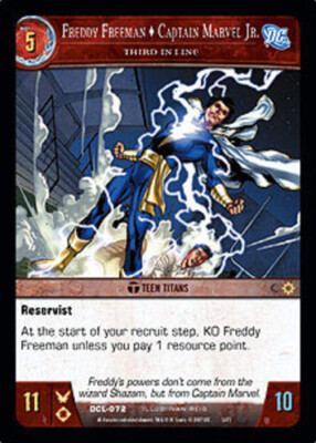 VS System: Freddy Freeman [Played] DC Comics Legends TCG CCG Classic ...