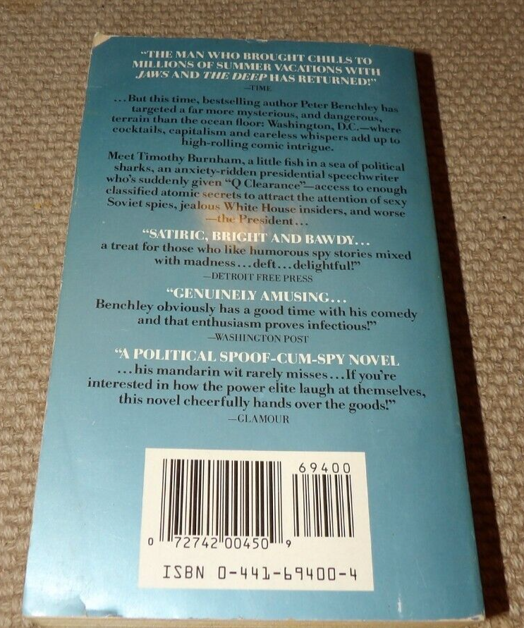 Q Clearance by Peter Benchley Paperback 9780441694006| eBay