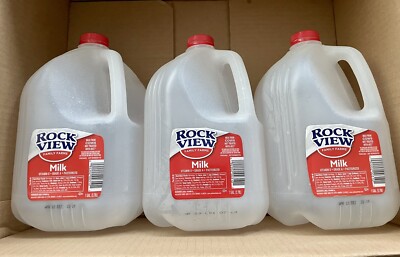 (3) Empty Plastic 1 Gallon Milk Jugs Bottles Caps Arts Crafts Gardening ...