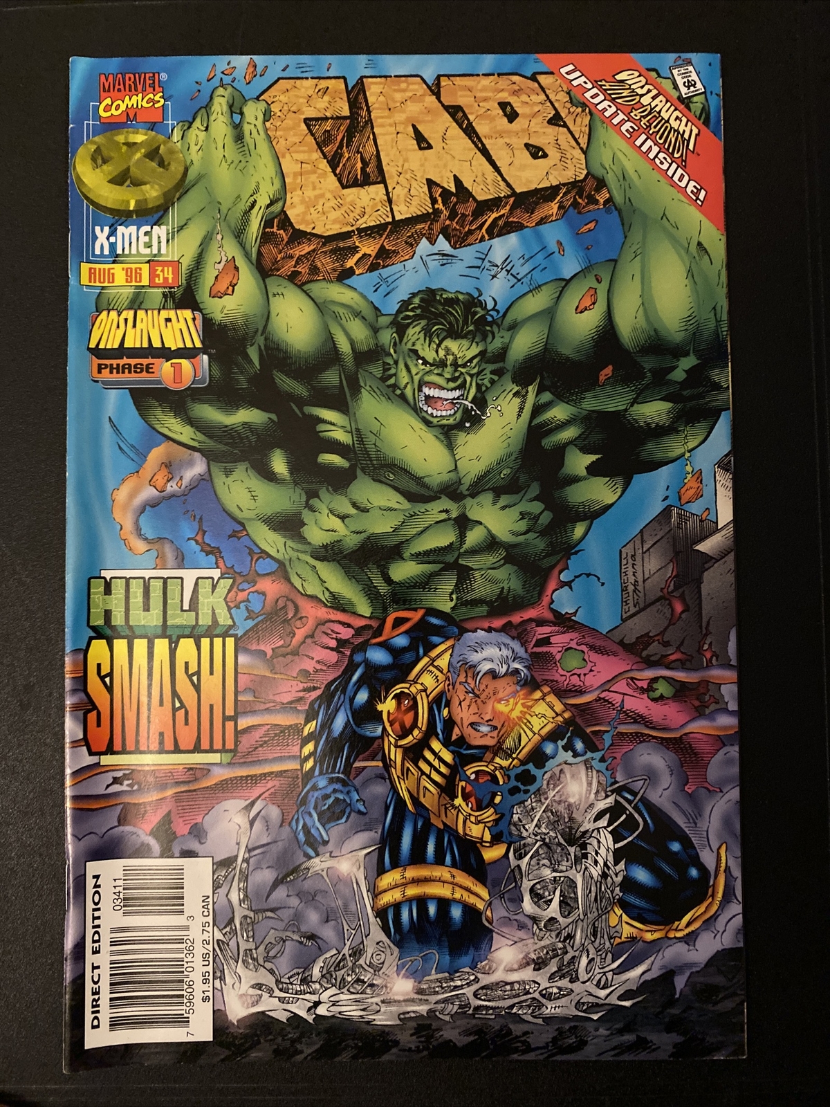 Hulk Smash Comic Art