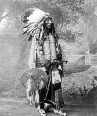 CHIEF TURNING BEAR 8X10 GLOSSY PHOTO IMAGE #1 | eBay
