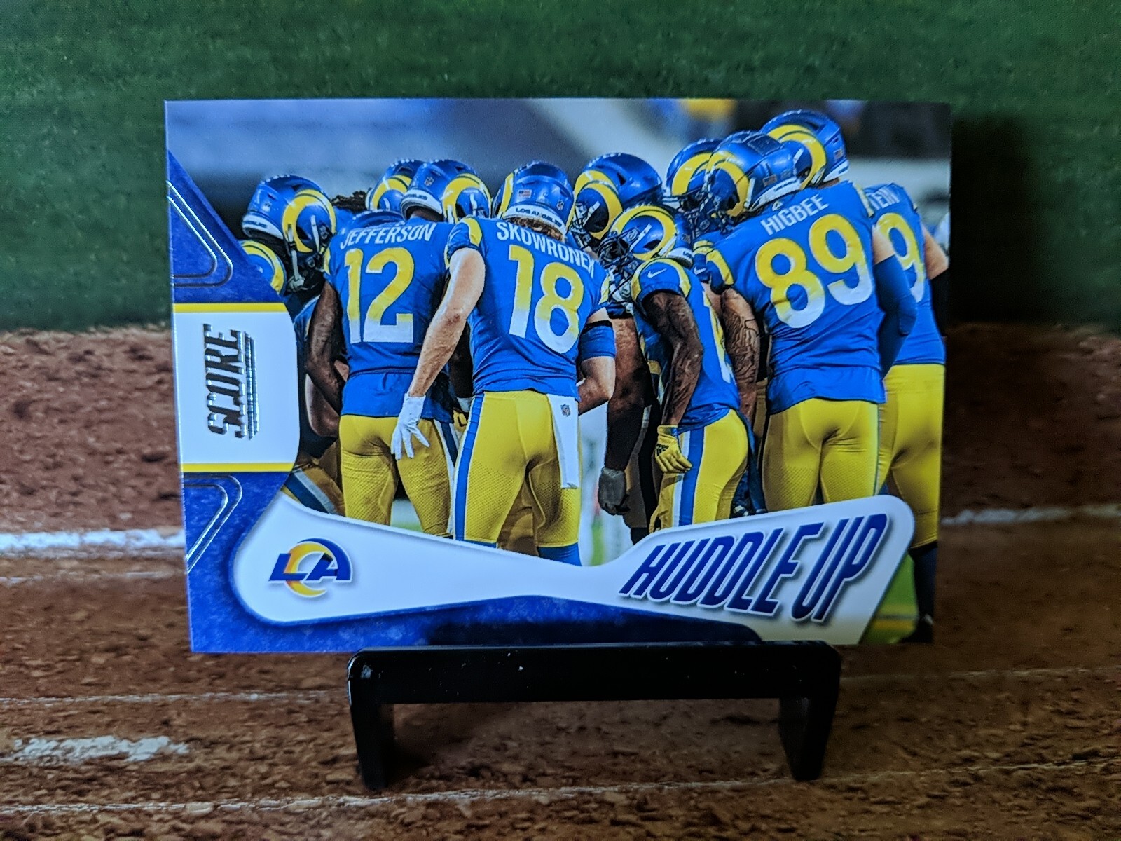 2023 Panini Score #15 Los Angeles Rams -Huddle Up- Football Card | eBay