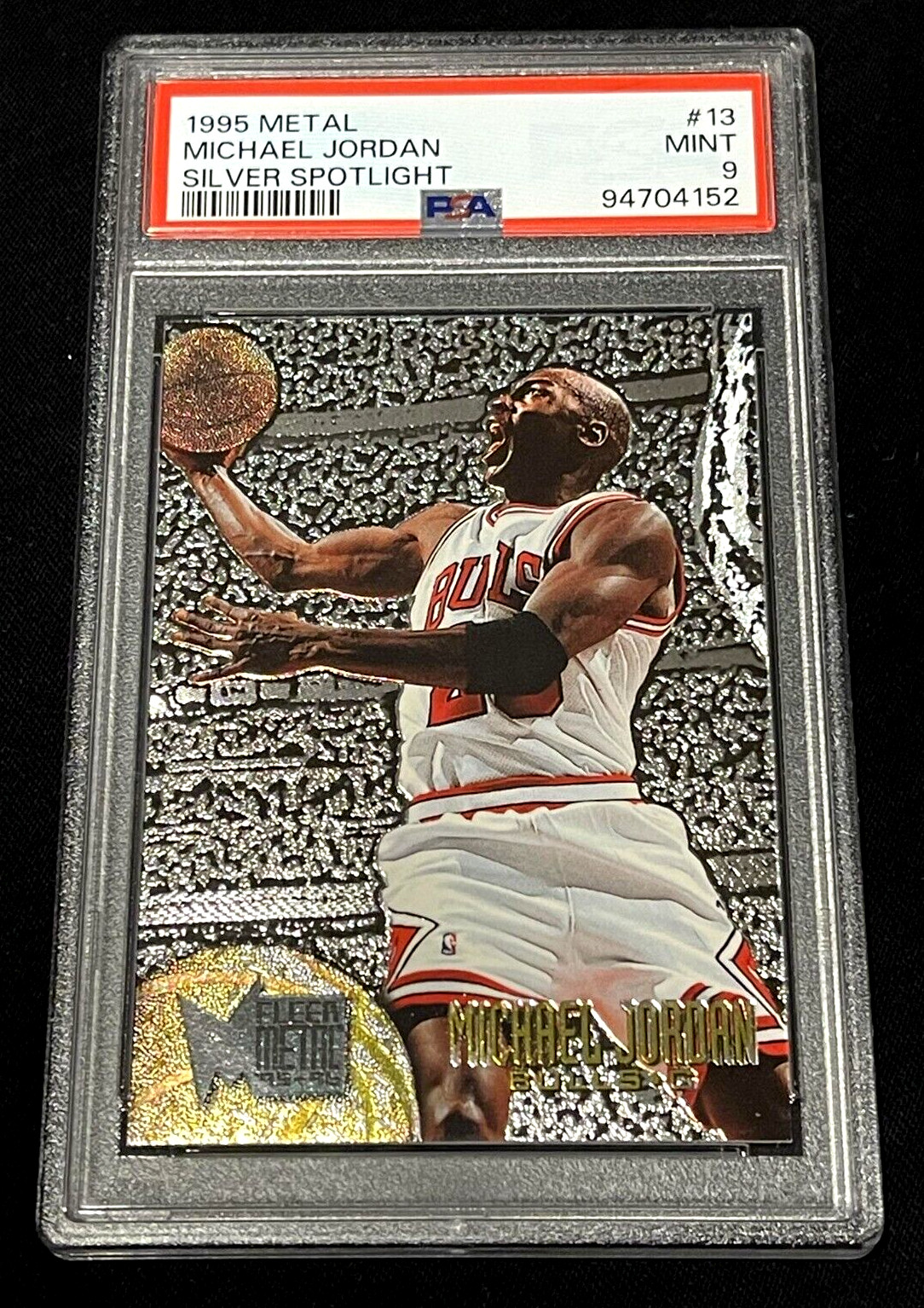 Michael Jordan 1995 Metal #13 Silver Spotlight Price Guide - Sports ...
