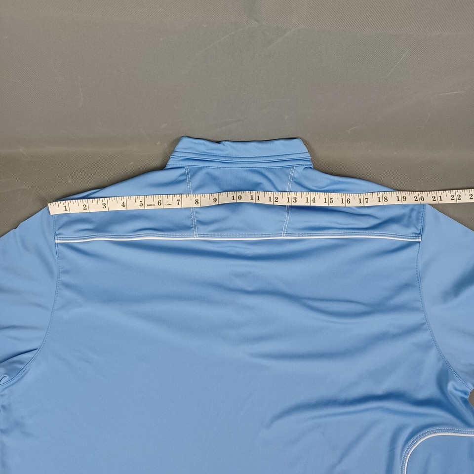 Ping Sensor Cool Golf Polo Shirt XL Mens Blue Short Sleeve Performance ...