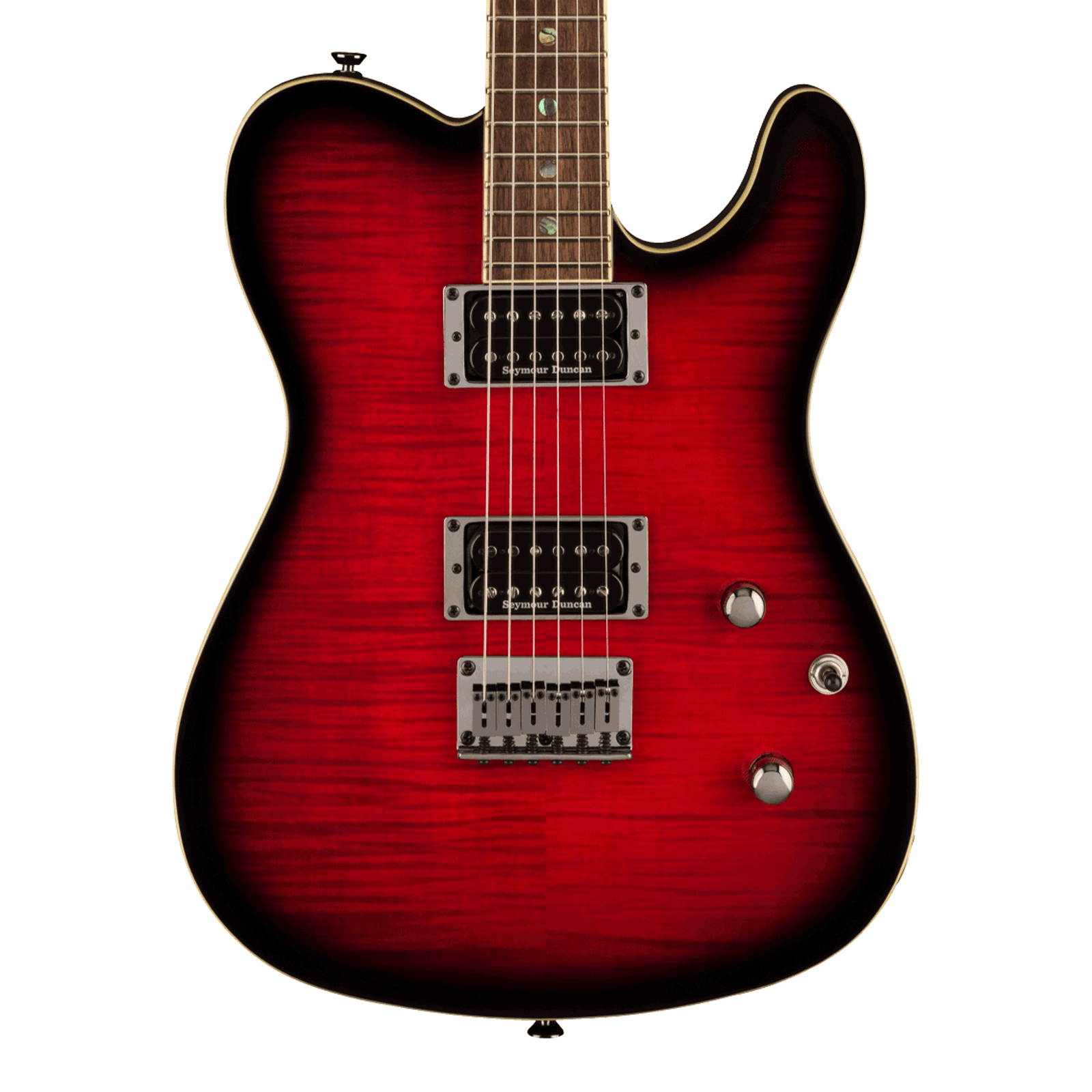 Fender Special Edition Custom Telecaster FMT HH Guitar - Black Cherry ...
