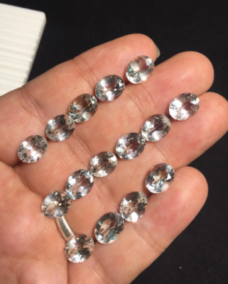 8x10 Mm Natural White Topaz Cut Stone | eBay
