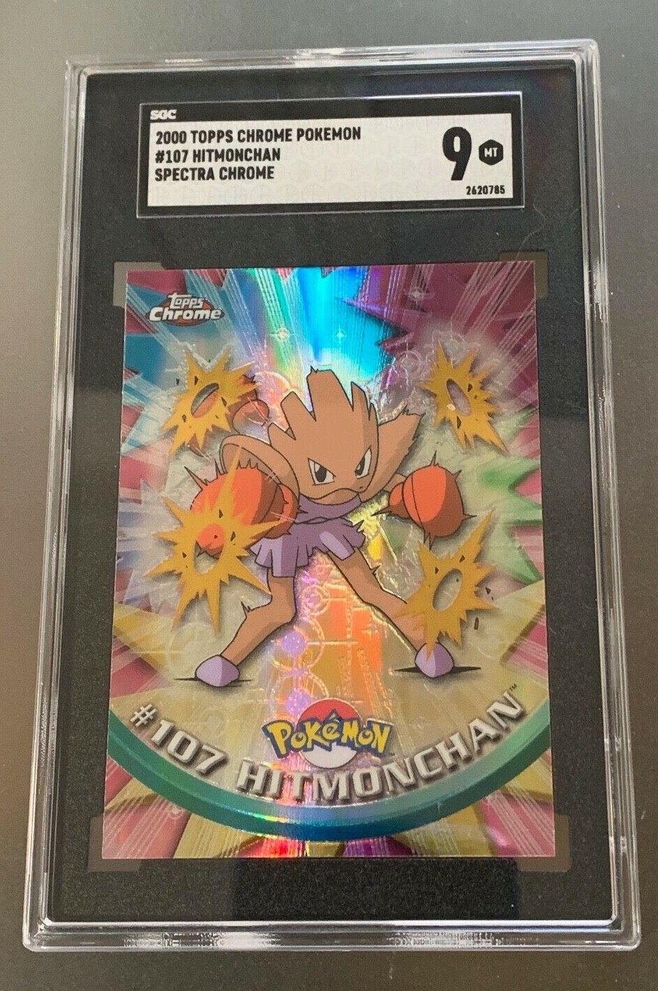 Hitmonchan Pokemon Card Topps