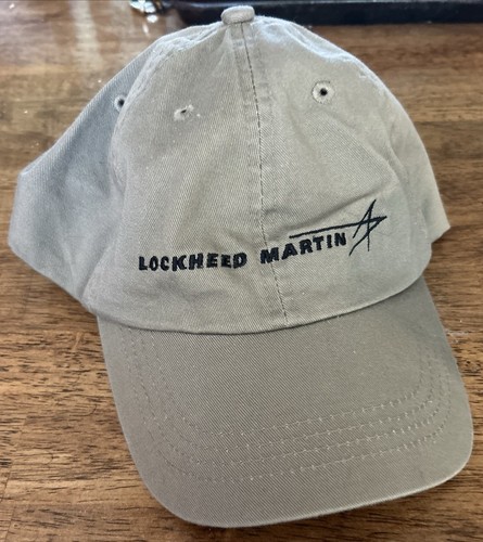 Lockheed Martin Beige Adjustable Sticky Strap Hat Port & Company | eBay