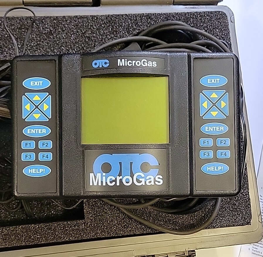 OTC Microgas Exhaust Gas Analyzer SPX Emissions Testing Gas Analysis | eBay