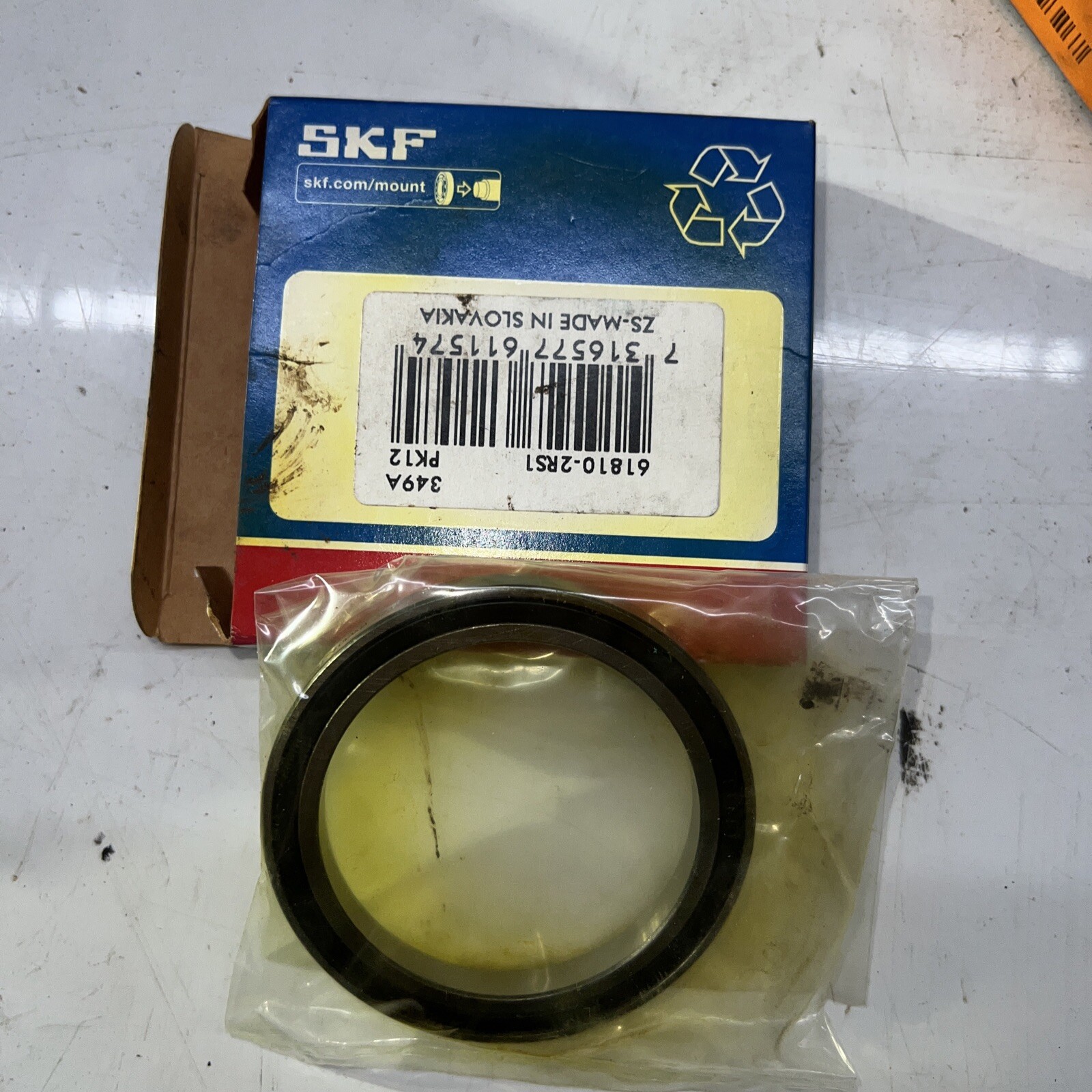 SKF 61810-2rs1 Deep Groove Ball Bearings 50x65x7 Mm for sale online | eBay
