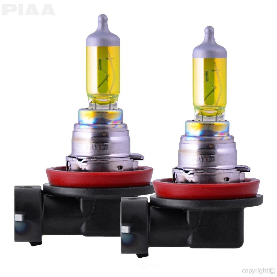 PIAA 22-13416 Solar Yellow H16 Light Bulb (2500K - 12V 19W), 2 Pack ...