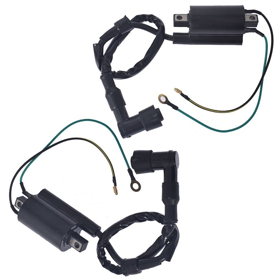 For Honda CB350 CL350 SL350 CB360 Ignition Spark Coil Set with Plug ...