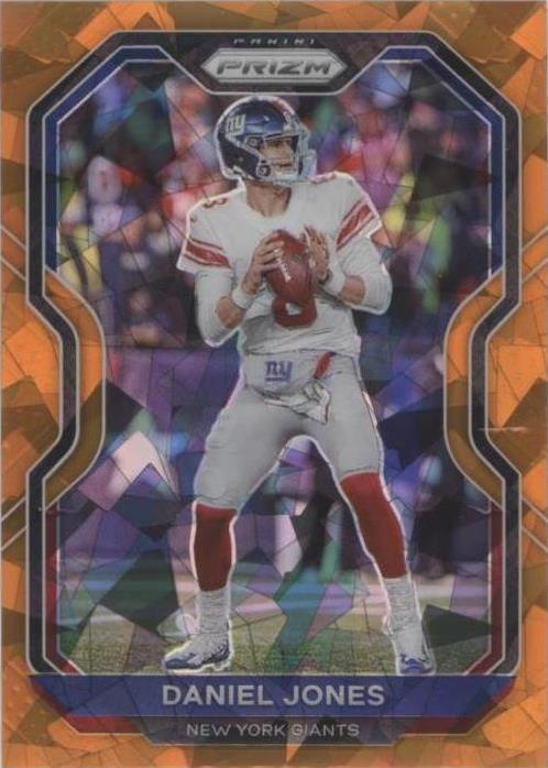 2020 Panini Prizm - Daniel Jones #158 Orange Ice Prizm for sale online ...