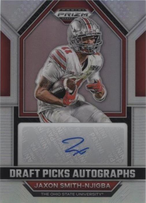 2023 Panini Prizm Draft Picks - Draft Picks Autographs Jaxon Smith ...