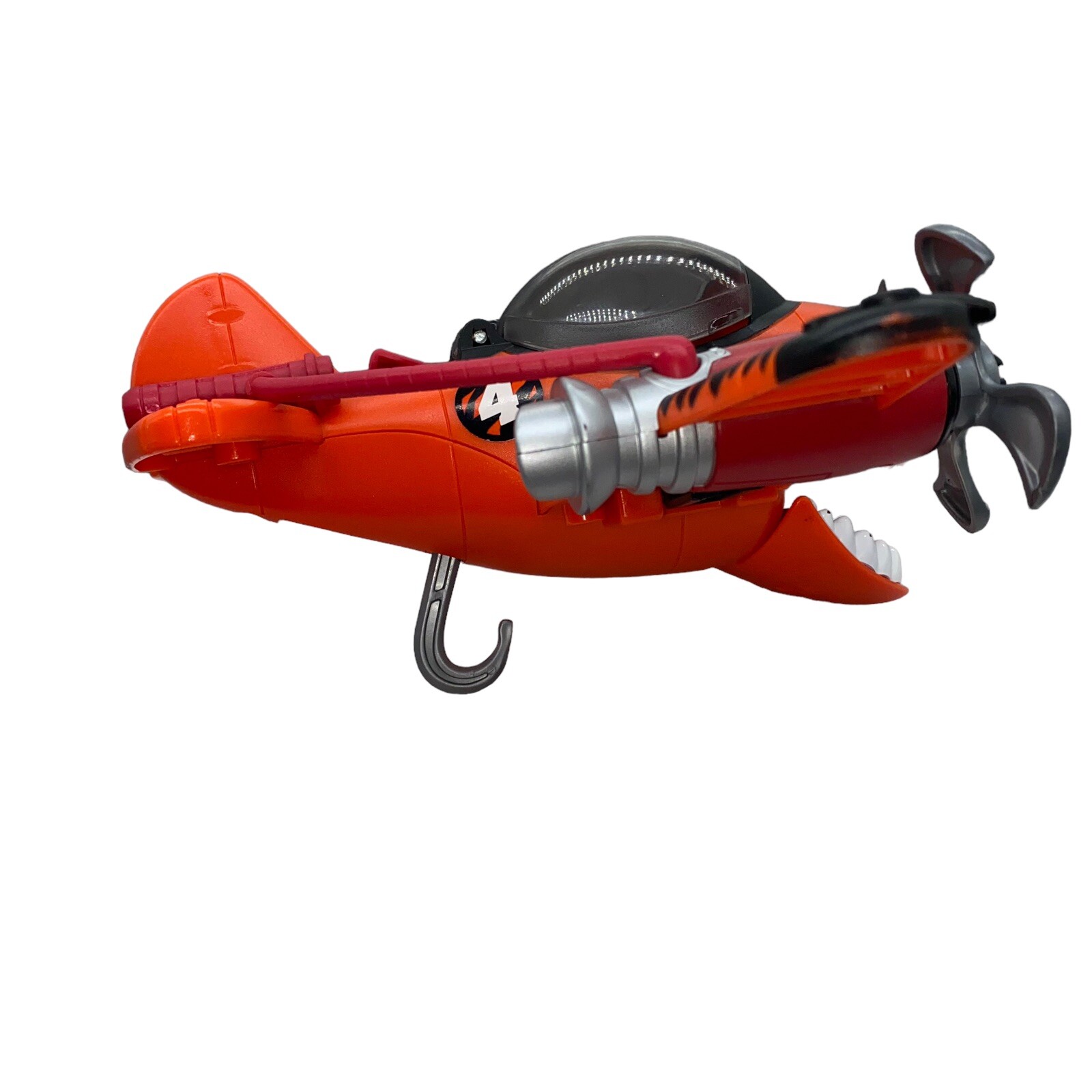 Fisher Price Imaginext 2009 Sky Racer Flying Tiger Shark Orange ...