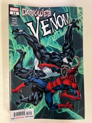 Venom #14 Al Ewing Bryan Hitch Dark Web tie-in Spider Man 2022 | eBay