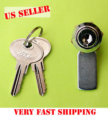 LOT OF 10 KEY CAM LOCK CABINET BOX DRAWER TOOL MAILBOX CUPBOARD KIOSK ...