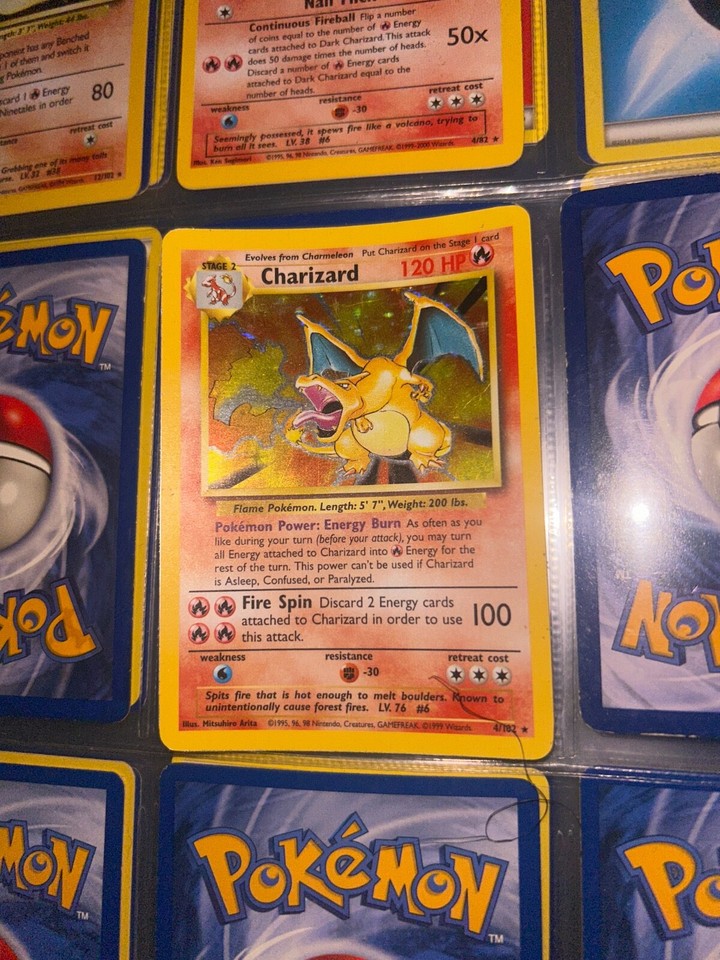 The 1999 1st Edition Holographic Charizard card | eBay