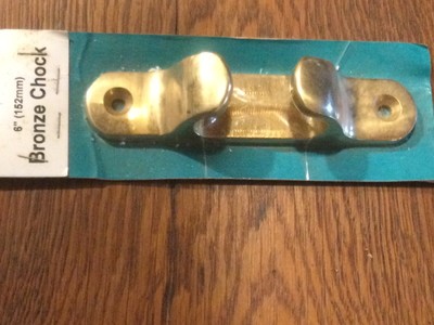 Cleats & Chocks - Brass Chock Ship Boat Dock Bronze