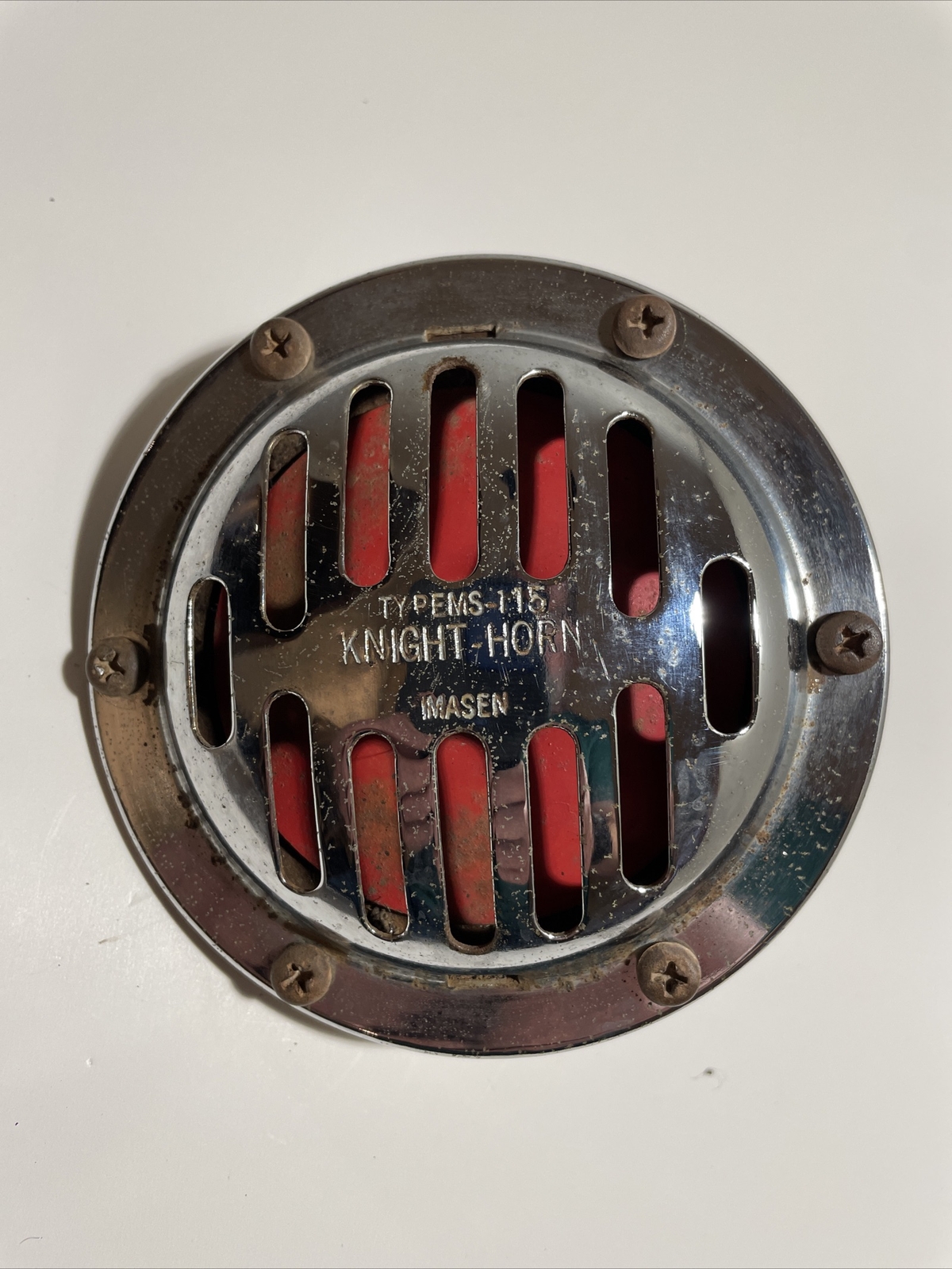 Vintage Knight Horn TYPE MS-115 Chrome Working Very Loud! Triumph TR6 ...