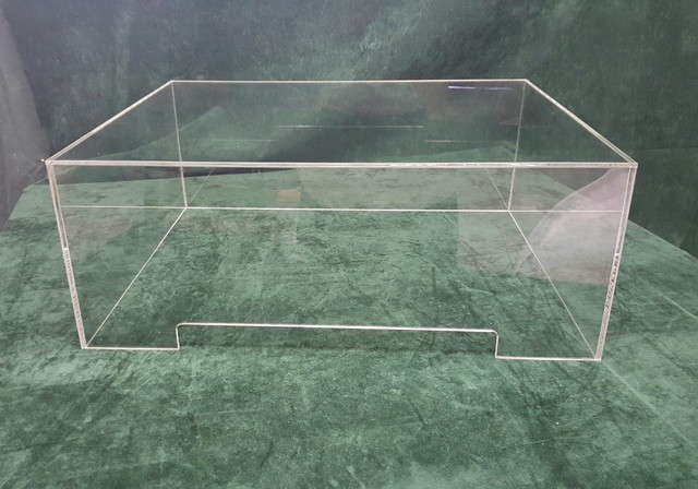 Clear Acrylic Turntable Dust Cover Vinyl Case Michell Orb 520mm X 430mm ...