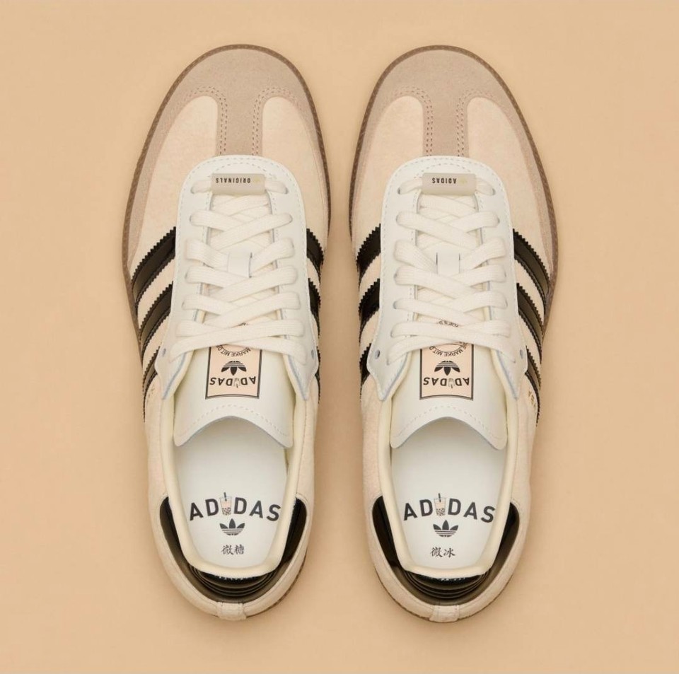 Bubble Tea Taipei × Adidas Samba OG | Taiwan Exclusive | Beige & Black ...