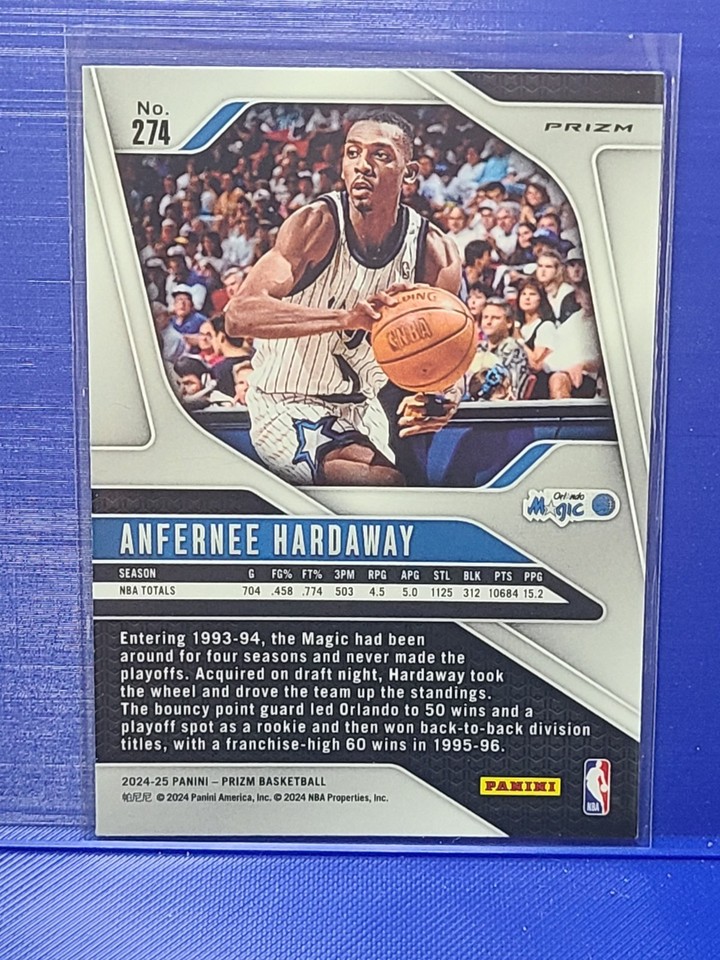 Anfernee Hardaway 2024-25 Panini Prizm Ice Prizm #274 | eBay