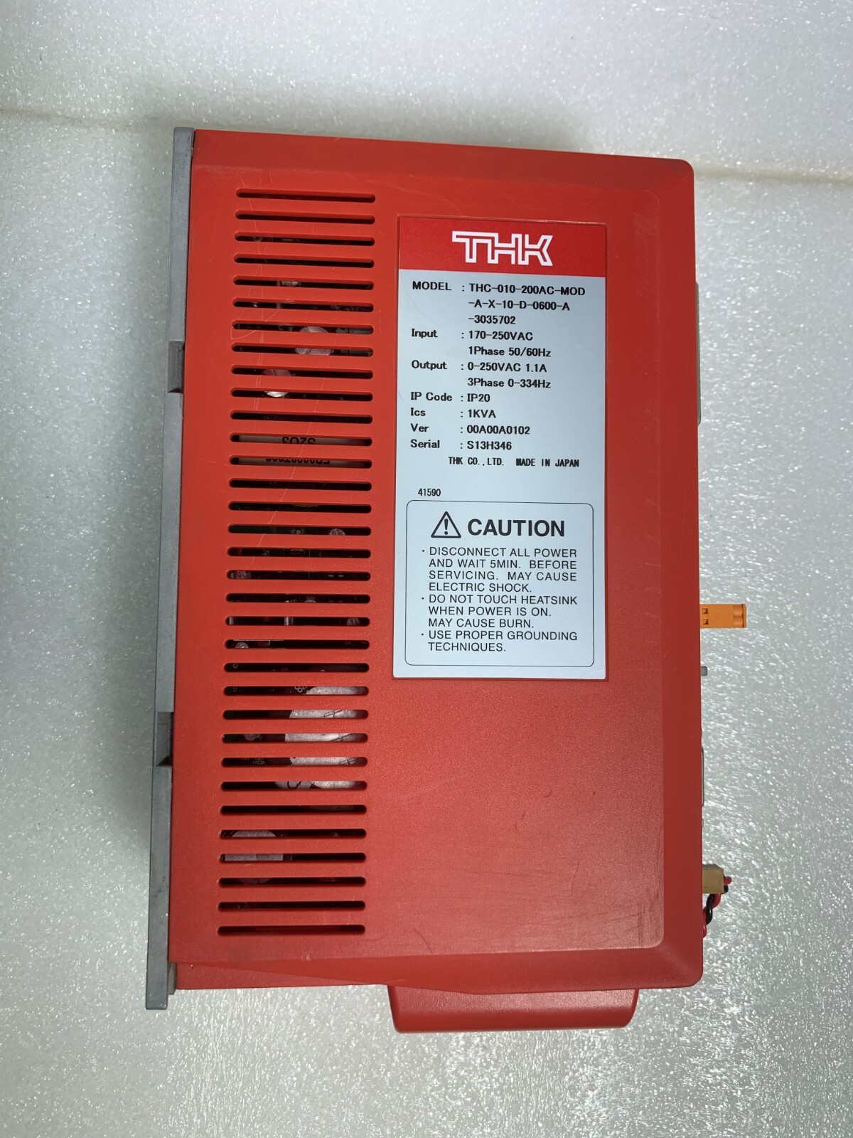 THK THC-010-200AC-MOD-A-X-10-D-0600-A-3035702 Linear Servo Drive | eBay