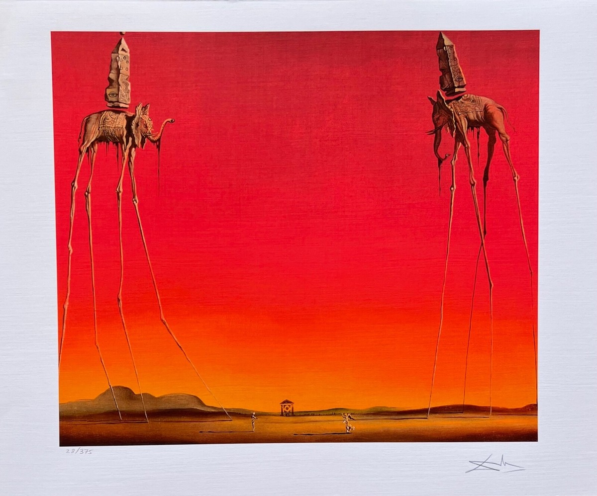 Salvador Dali The Elephants