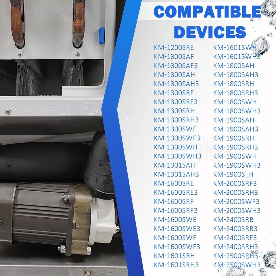 S-0730 Ice Machine Motor for Hoshizaki KM Series KM-1200S 1300S 120V ...