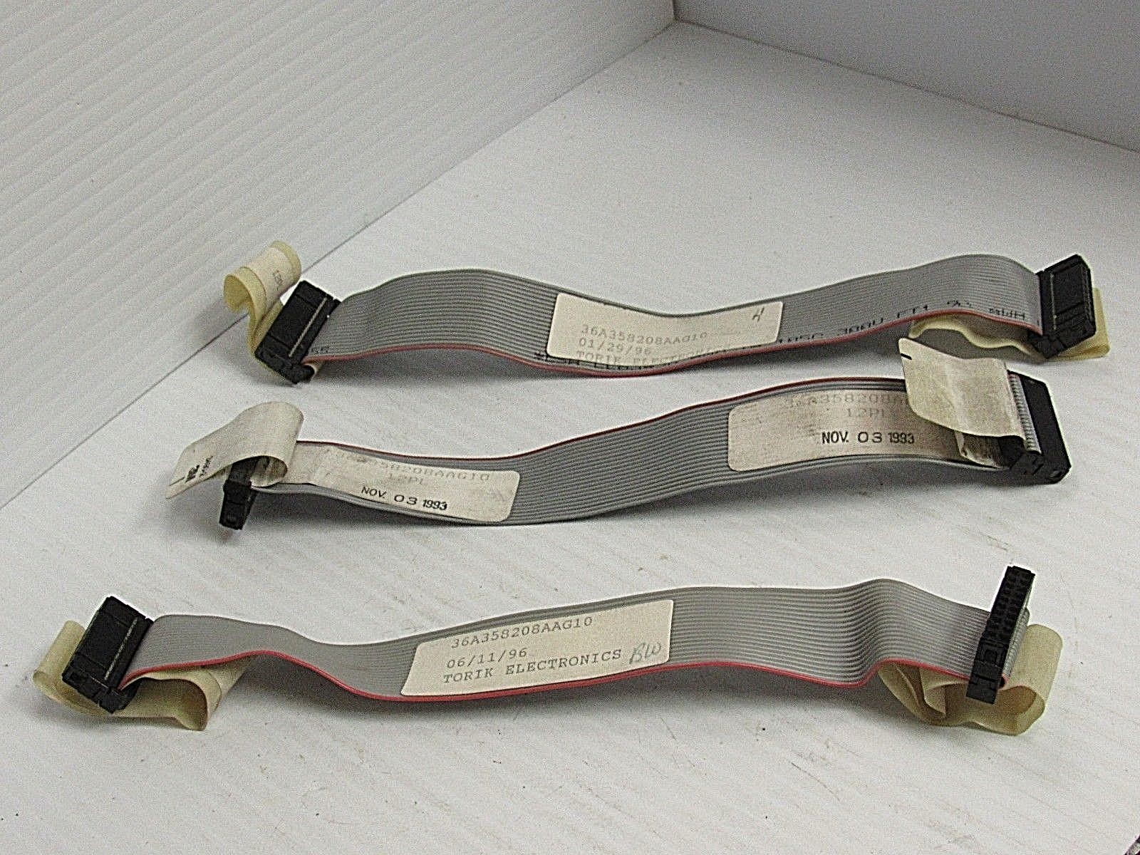LOT OF 3 3M RIBBON CABLE 36A358208AAG10 12 PL | eBay